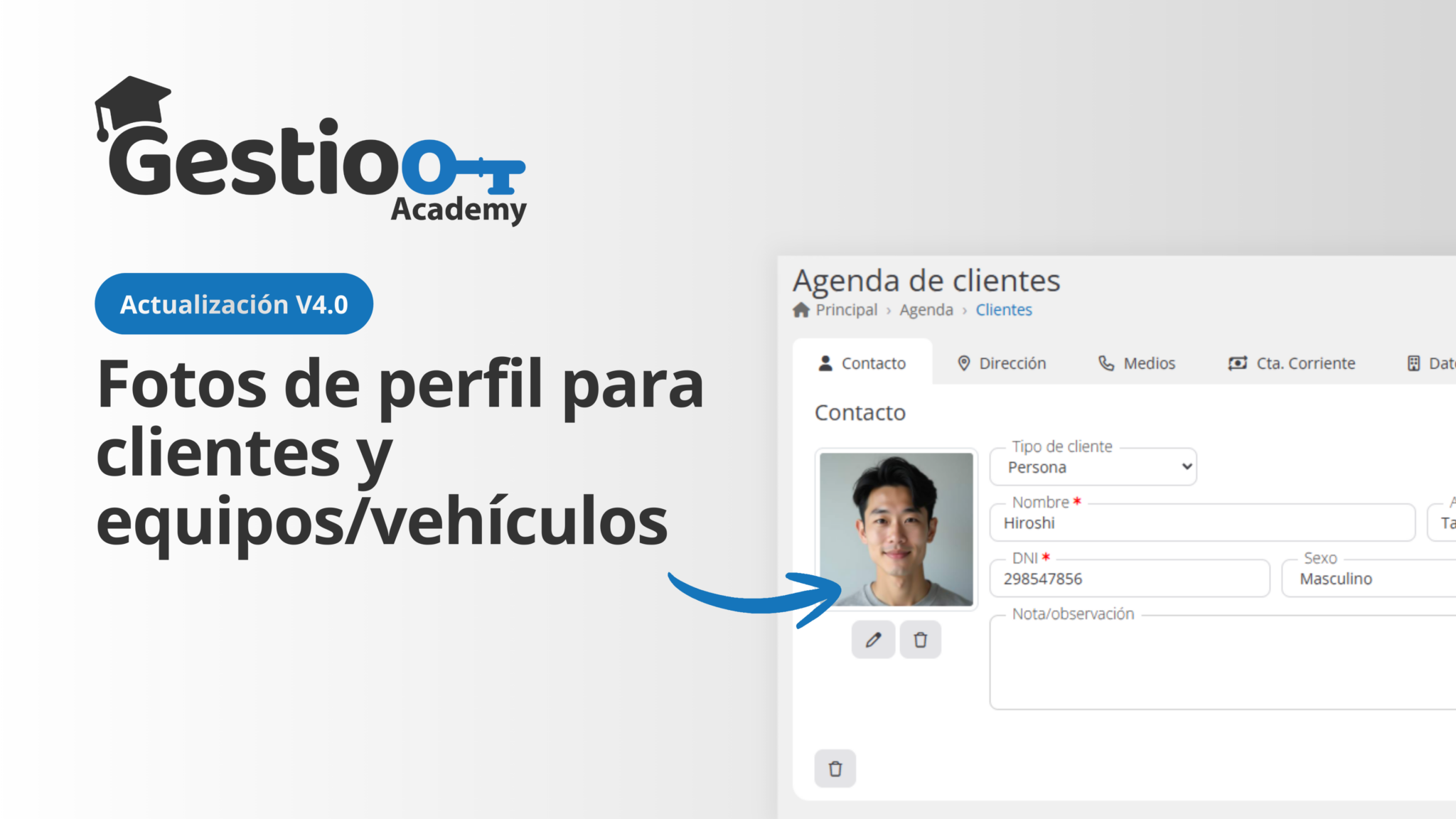Fotos de perfil para clientes y equipos/vehículos – Blog para talleres